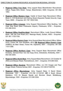 SANDF Application Forms 2026 and 2027